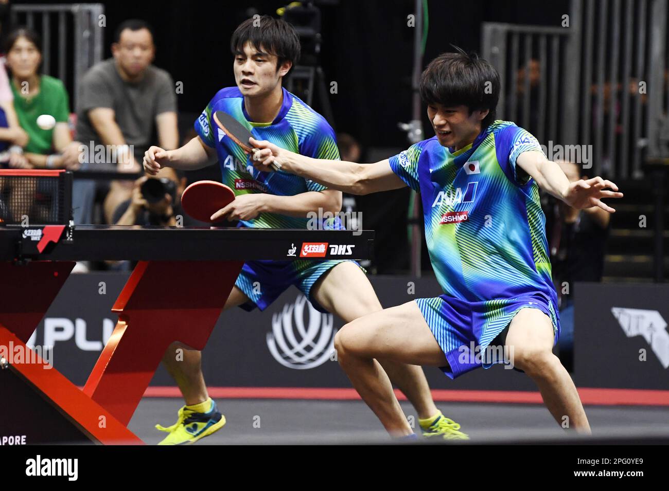 Singapore, Singapore. 17th Mar, 2023. Togami Shunsuke (JPN), Yukiya Uda ...