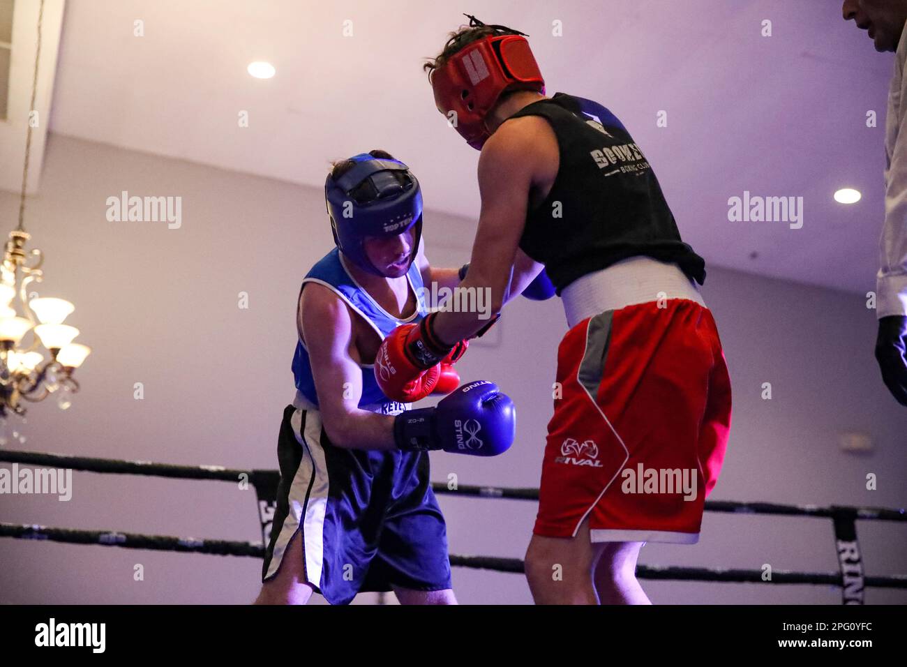 March 18 2023, Marconi Club, London Ontario Canada. Brandon Buggy (Red ...