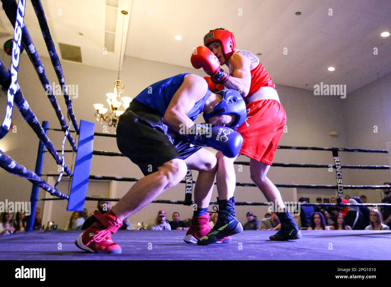 March 18 2023, Marconi Club, London Ontario Canada. Shawn So (Red) Vs ...