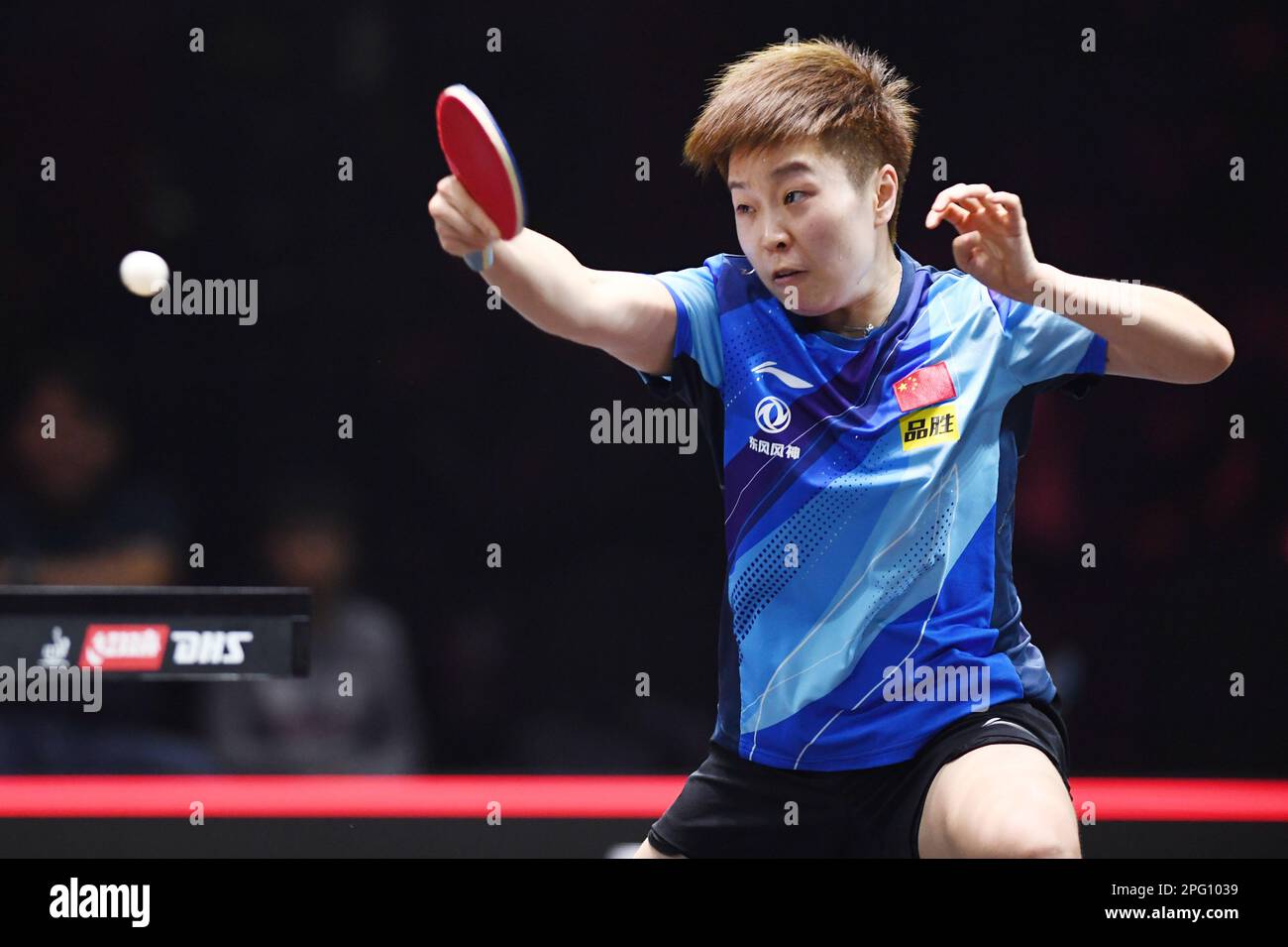 Singapore, Singapore. 18th Mar, 2023. Zhang Rui (CHN) Table Tennis ...