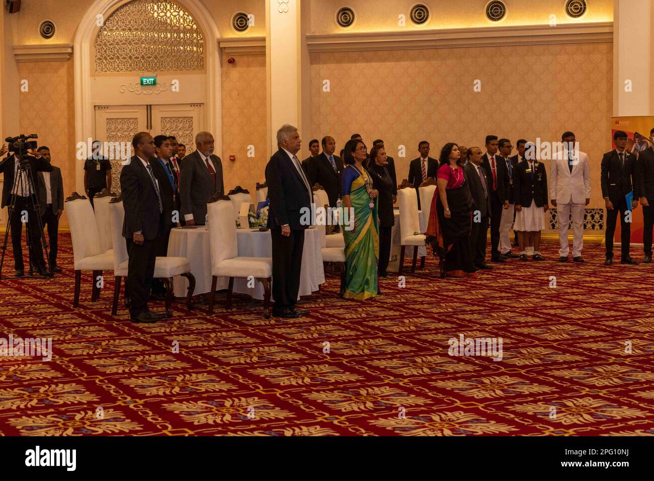 Colombo, Sri Lanka. 19th Mar, 2023. Sri Lankan President Mr. Ranil ...