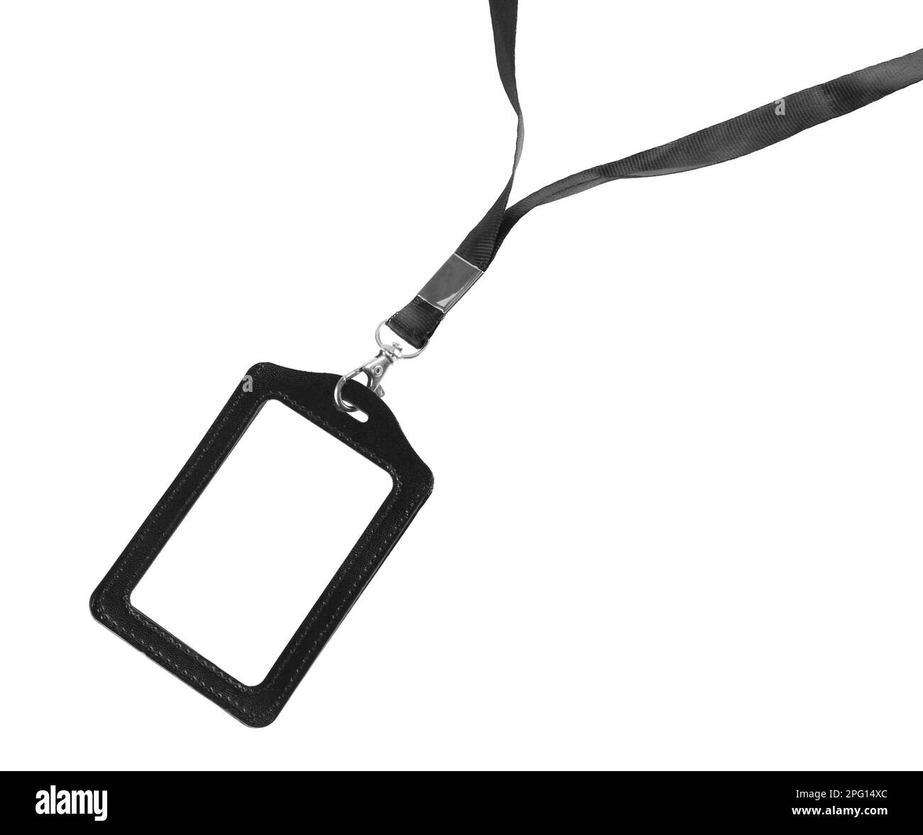 Id badge black mockup Cut Out Stock Images & Pictures - Alamy