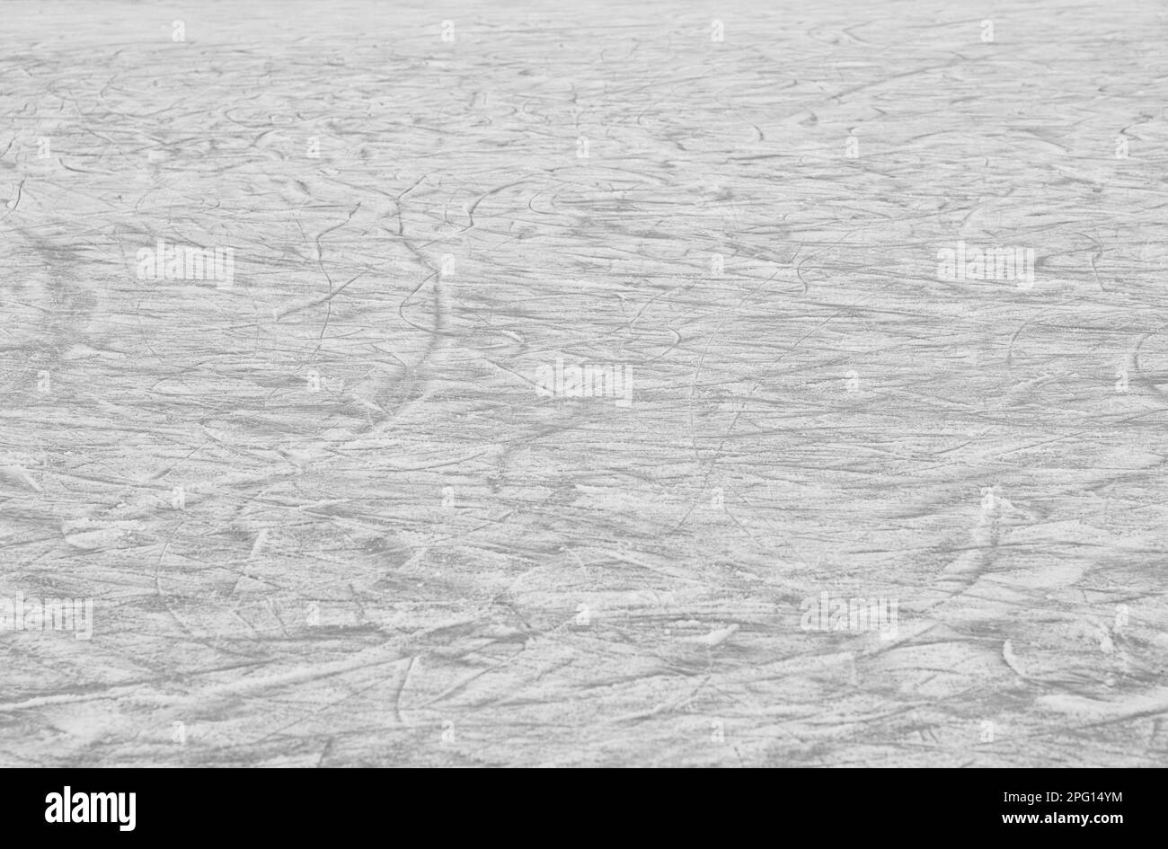 Frozen ice skating surface as background. Winter season Stock Photo - Alamy