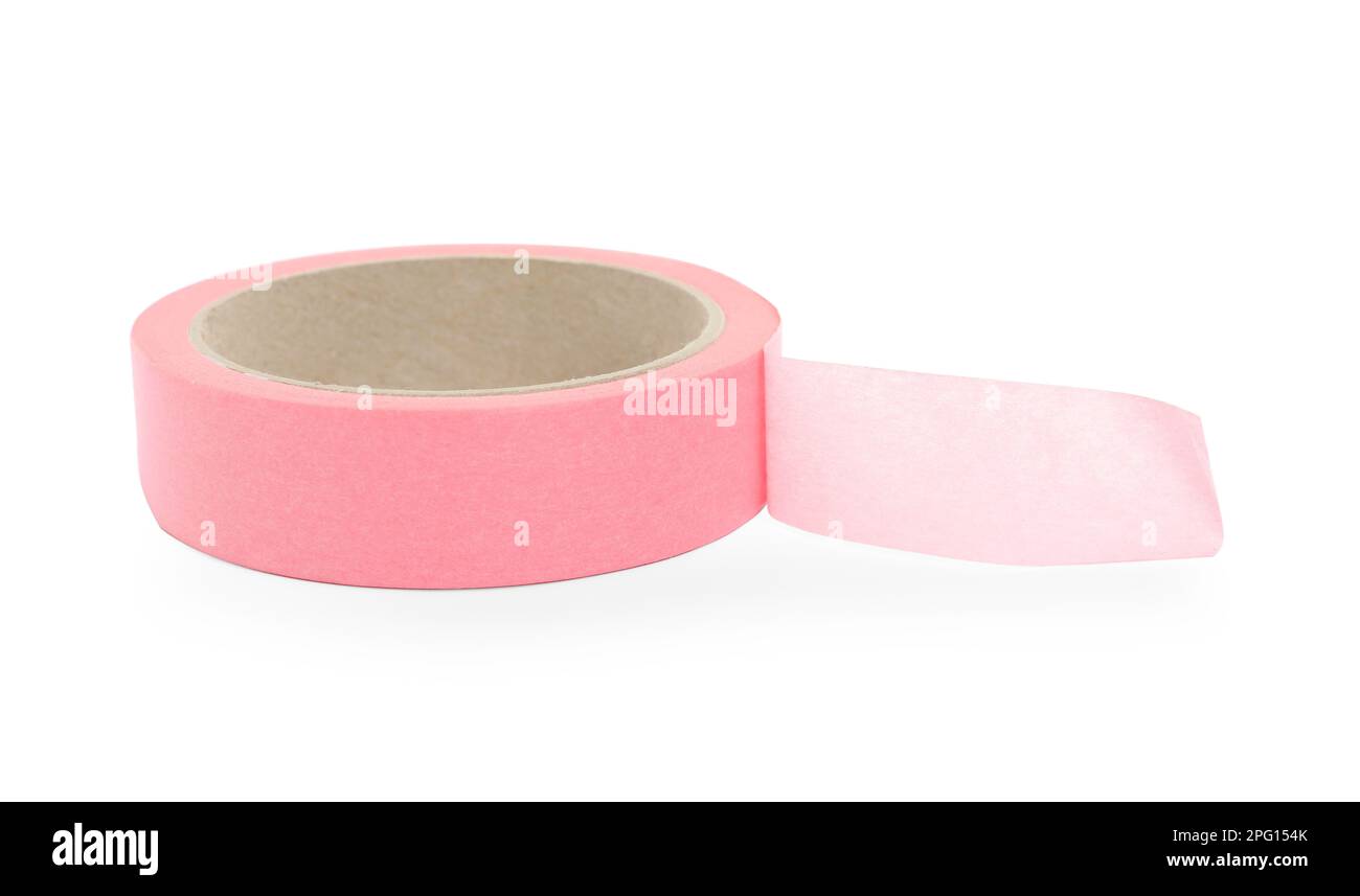 Pink adhesive tape hi-res stock photography and images - Alamy