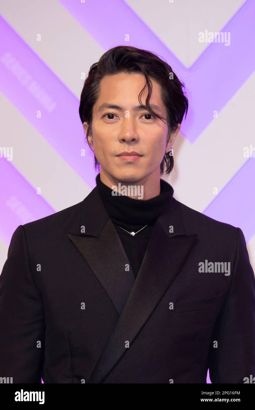 Tomohisa Yamashita attends the Series Mania Festival day three on March ...