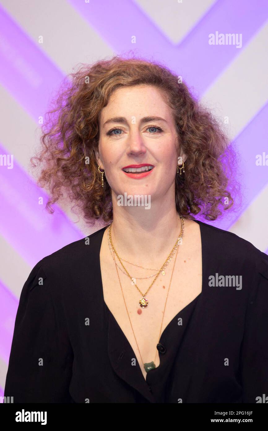 Josephine de Meaux attends the Series Mania Festival day three on March ...