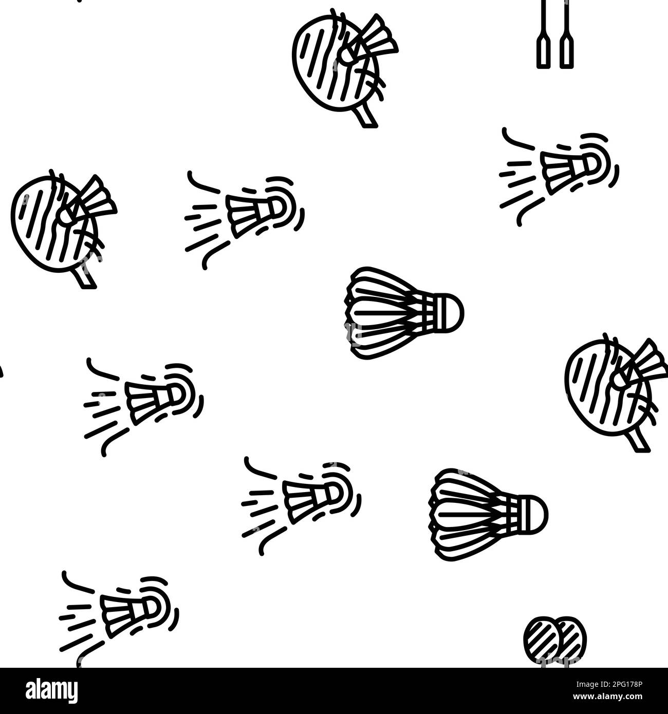 Badminton match smash Black and White Stock Photos & Images - Alamy