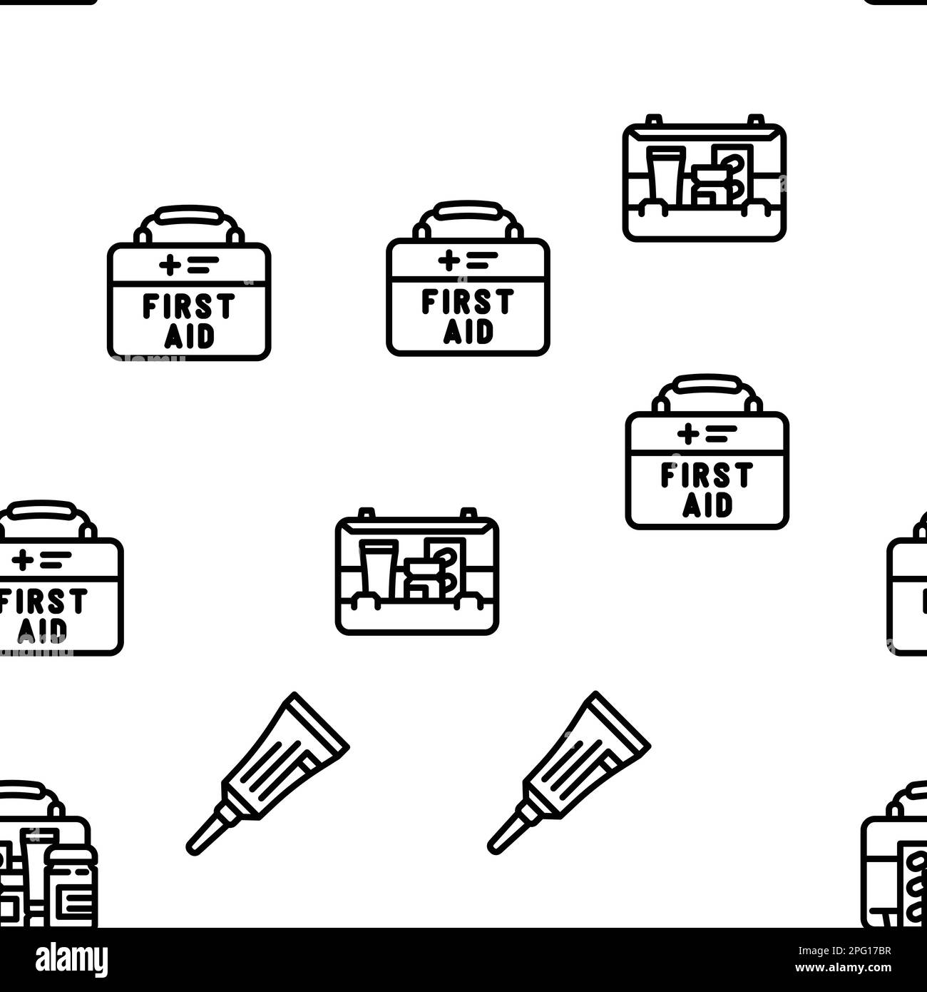 First aid illustrations Black and White Stock Photos & Images - Alamy