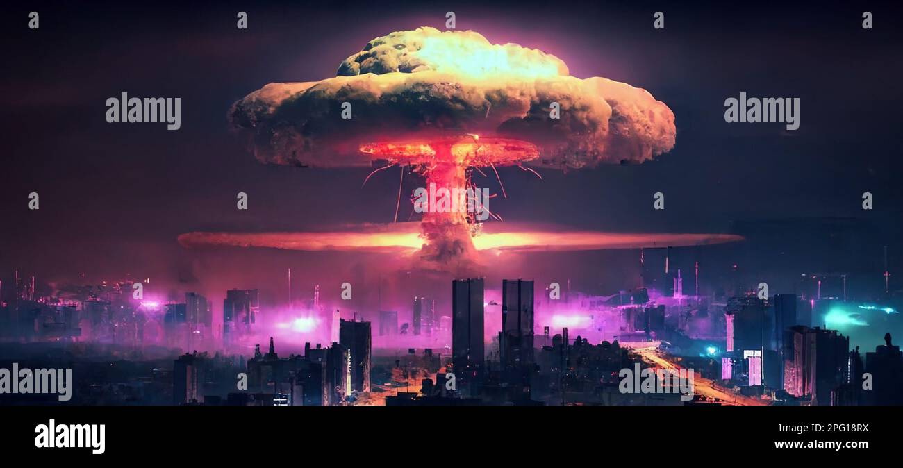 Hiroshima and nagasaki bomb explosion hi-res stock photography and ...