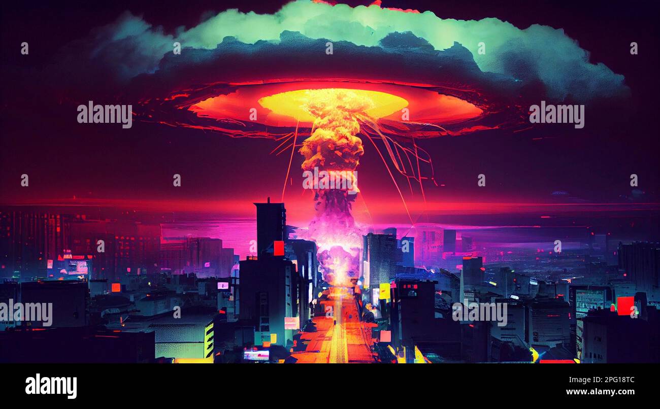 Hiroshima and nagasaki bomb explosion hi-res stock photography and ...