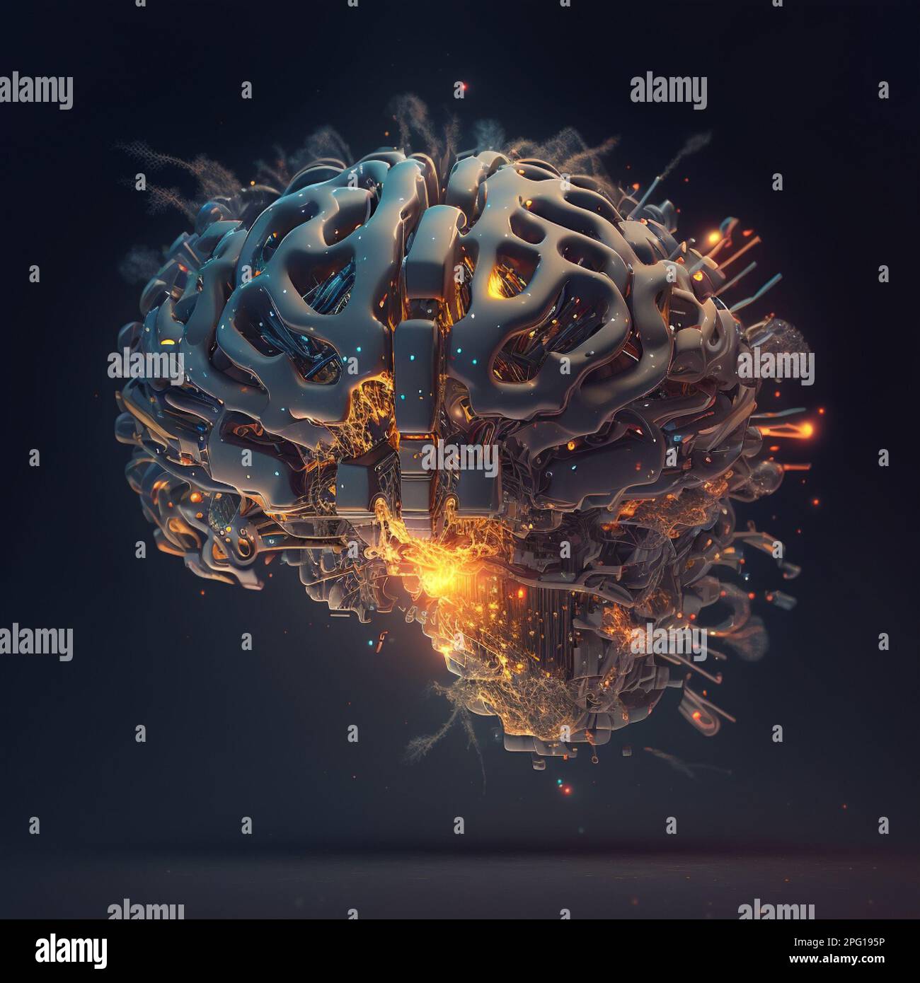Robotic brain control hi-res stock photography and images - Alamy