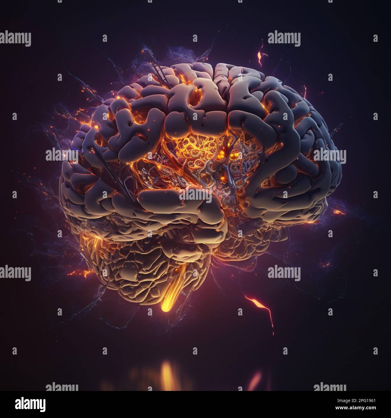 Robotic brain control hi-res stock photography and images - Alamy