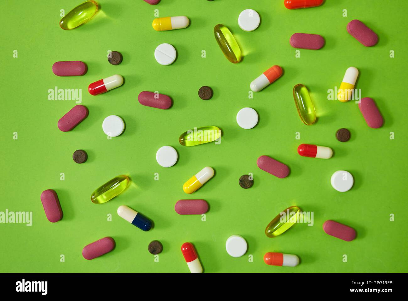 Its like an optical illusion. Studio shot of an assortment of ...