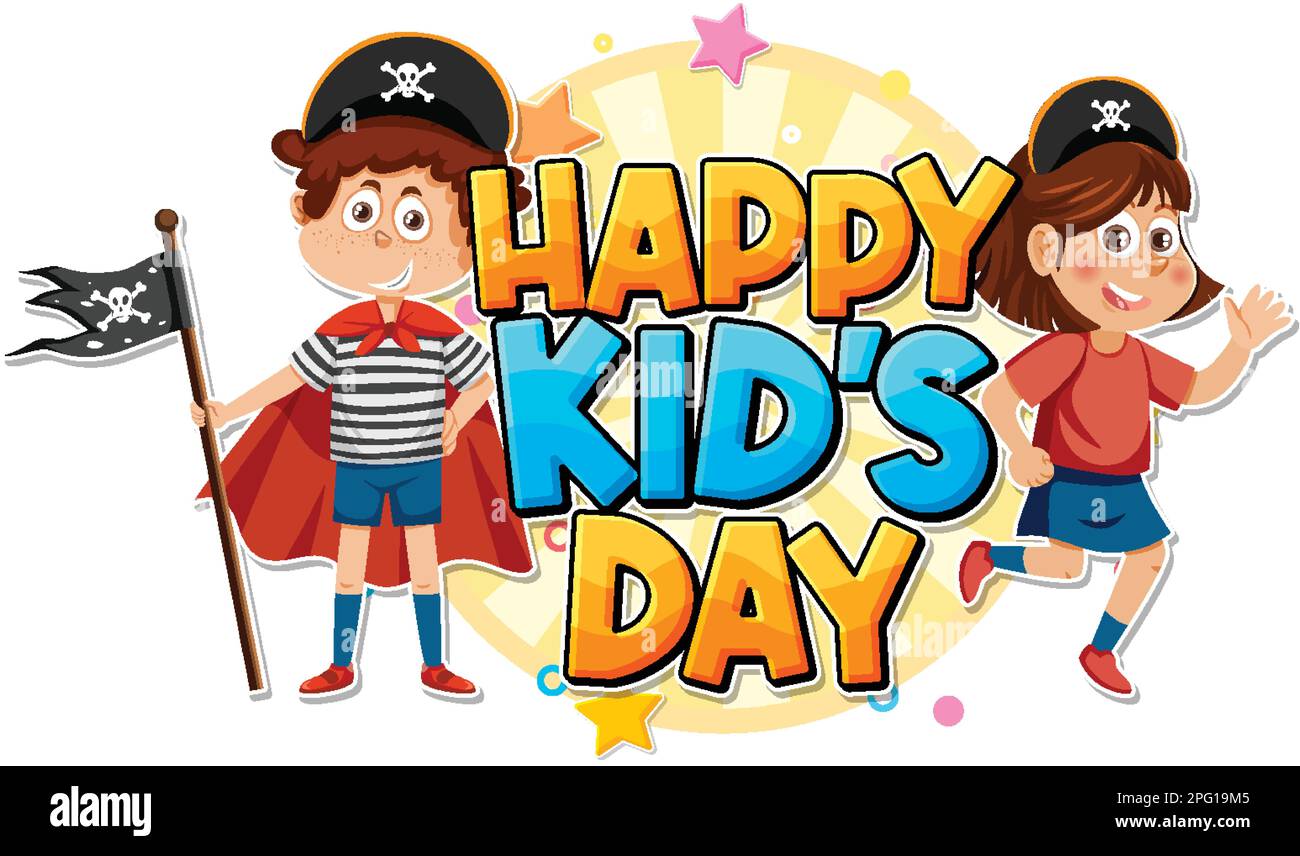 Isolated children's day icon illustration Stock Vector Image & Art - Alamy