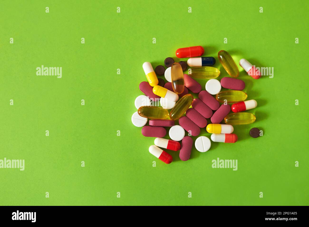 Small in size, big on health. Studio shot of a pile of different ...