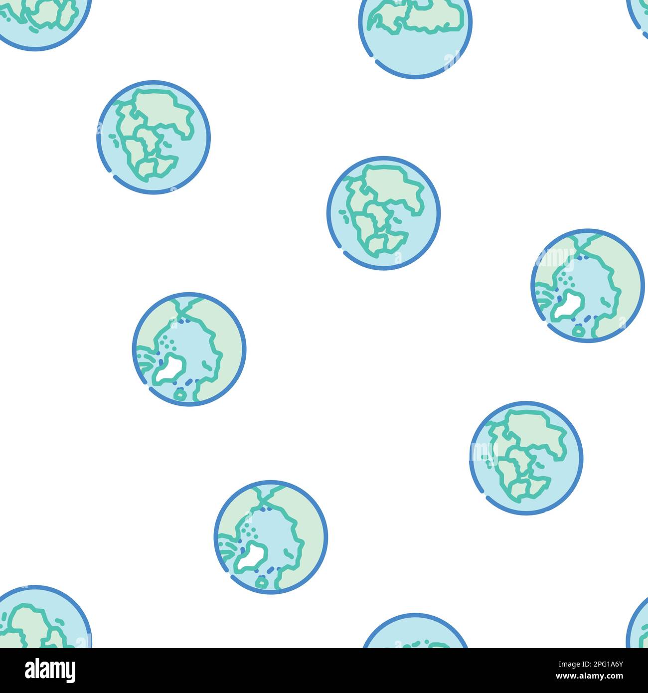 earth world globe planet vector seamless pattern Stock Vector Image ...