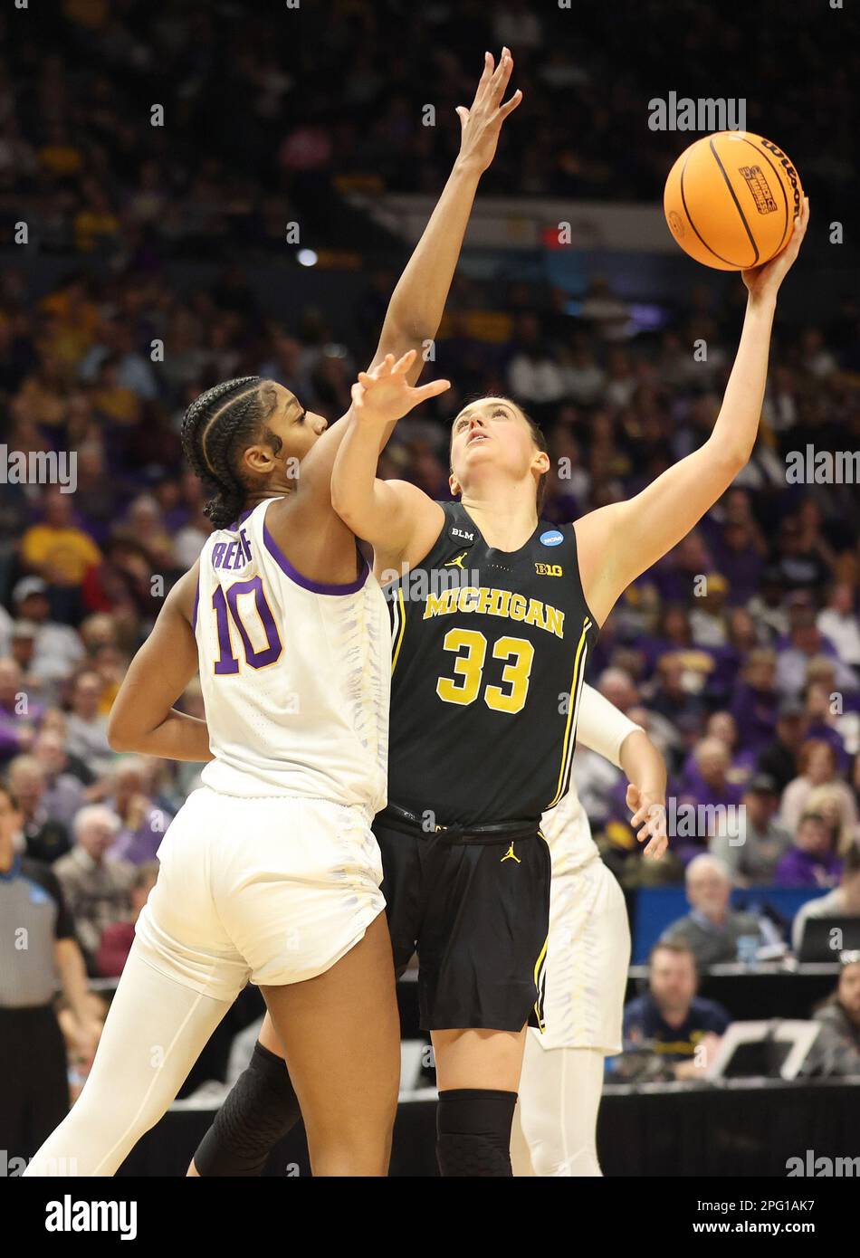 Baton Rouge, USA. 19th Mar, 2023. LSU Tigers forward Angel Reese (10 ...