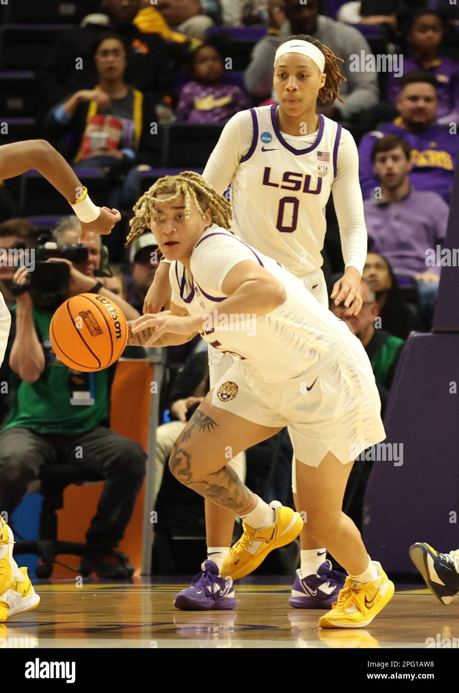 Baton Rouge, USA. 19th Mar, 2023. LSU Tigers guard Kateri Poole (55 ...