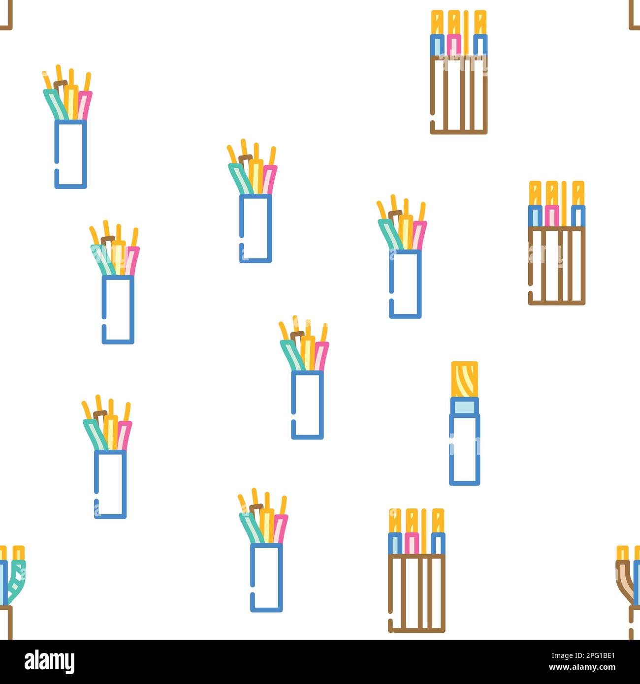 wire cable cord vector seamless pattern Stock Vector Image & Art - Alamy