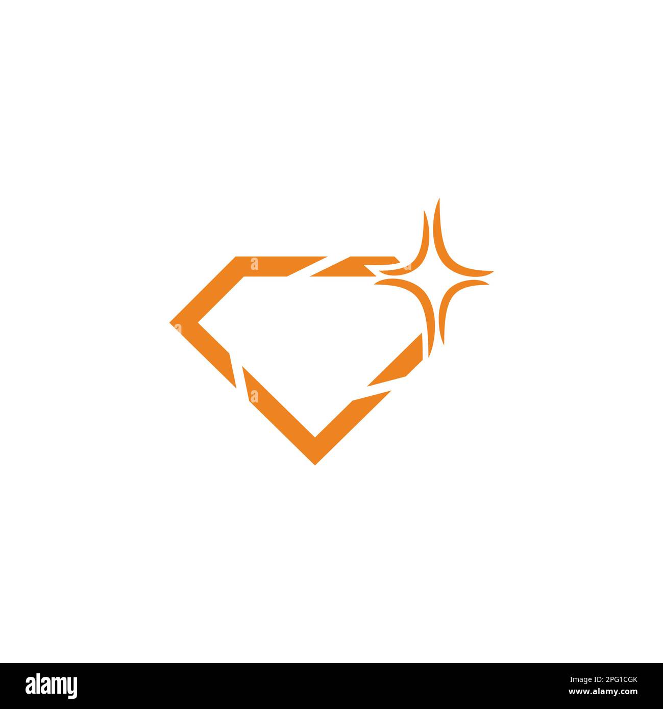 Star diamond logo Stock Vector Images - Alamy