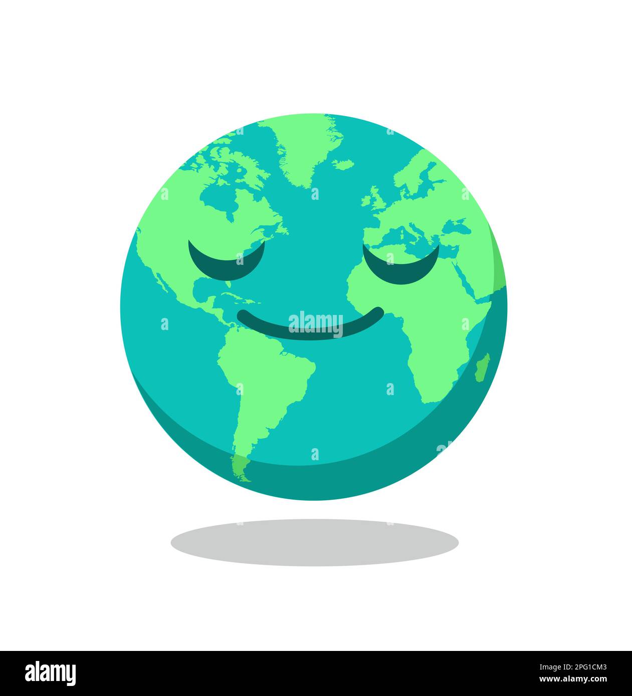 Cartoon world globe vector illustration Stock Vector Image & Art - Alamy