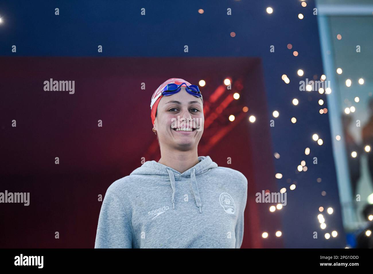 Paris, France. 19th Mar, 2023. Emma Terebo during a new swimming ...