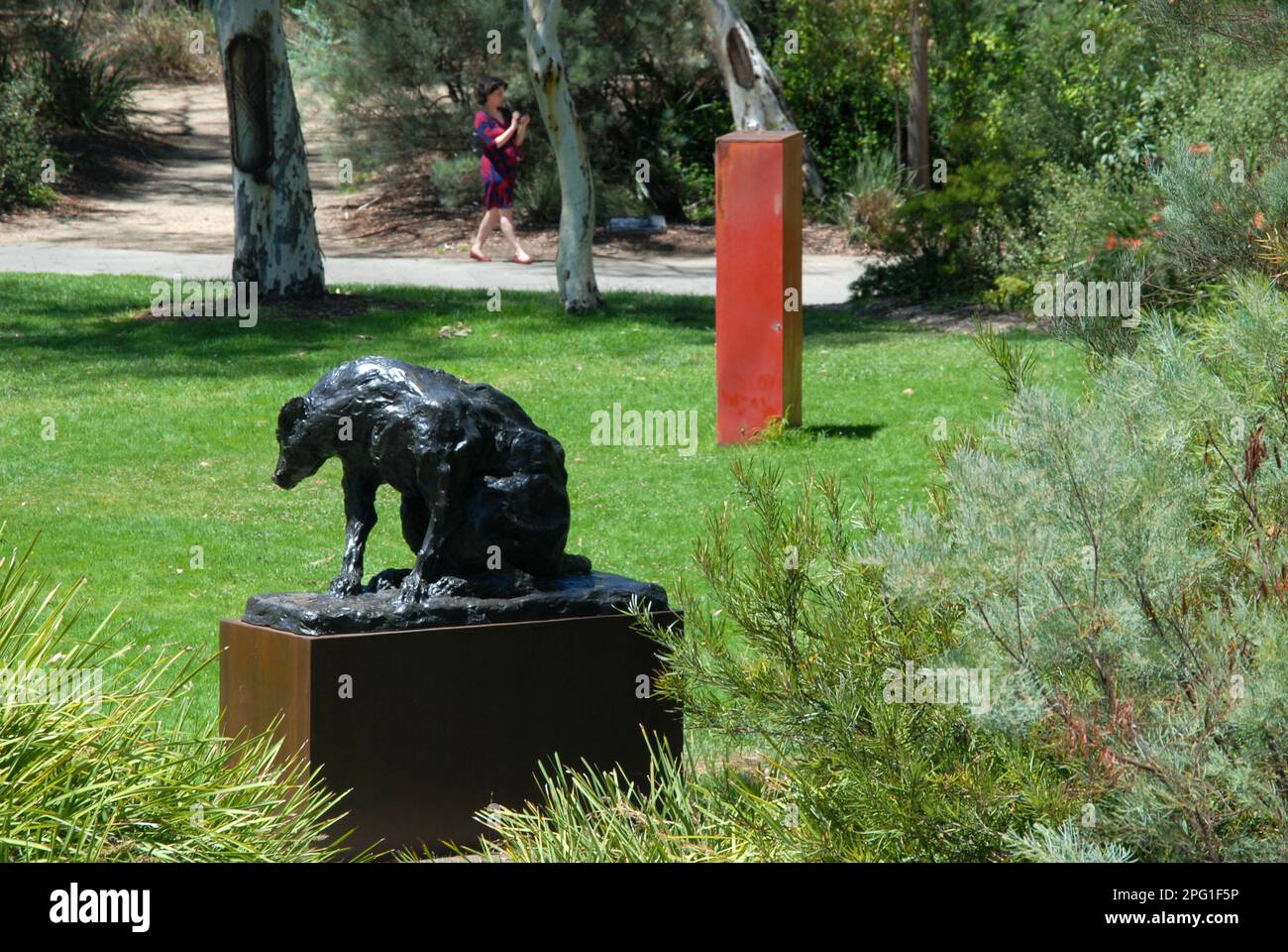 National gallery australia canberra sculpture hi-res stock photography ...