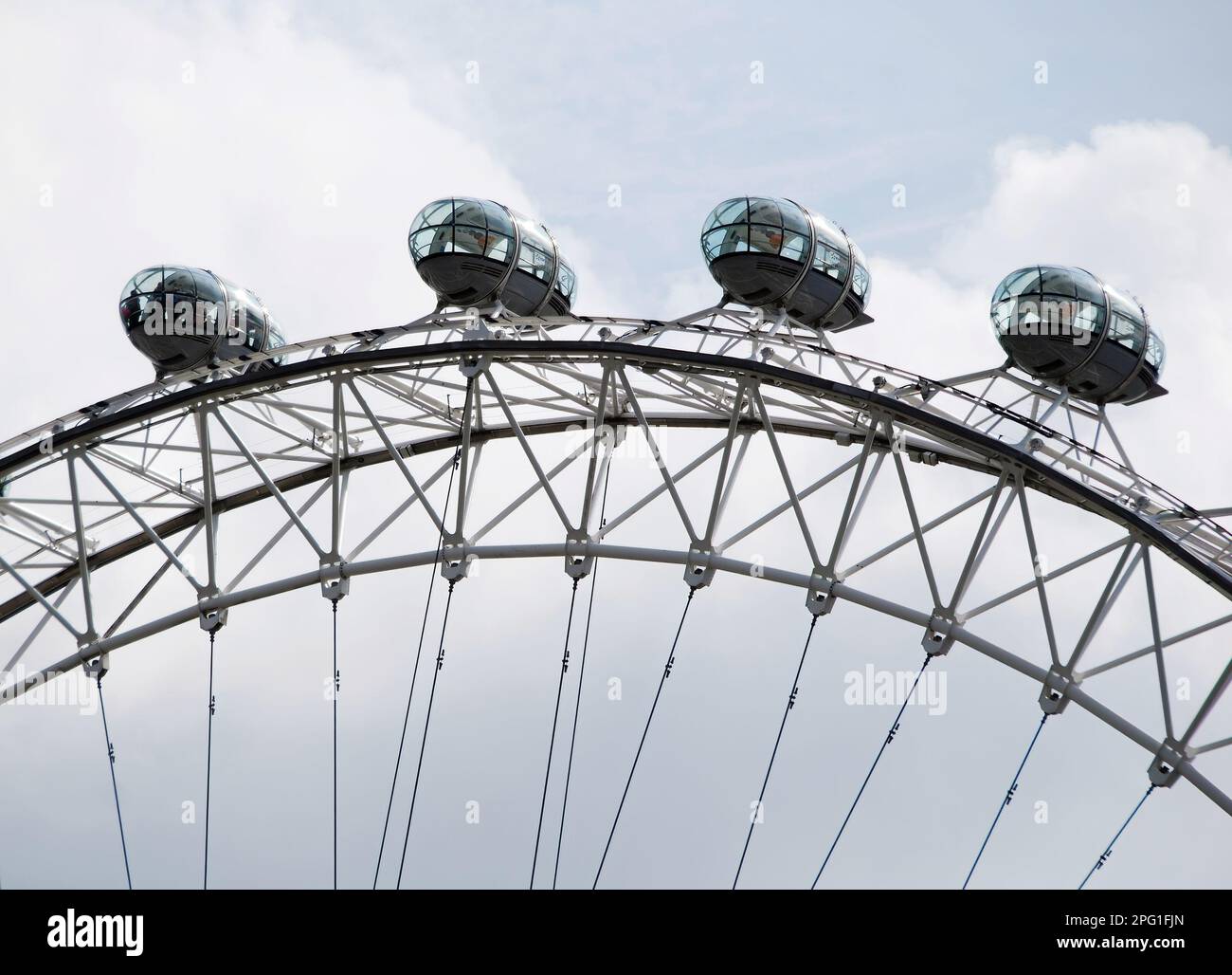 The London Eye. Close-up. England Stock Photo - Alamy