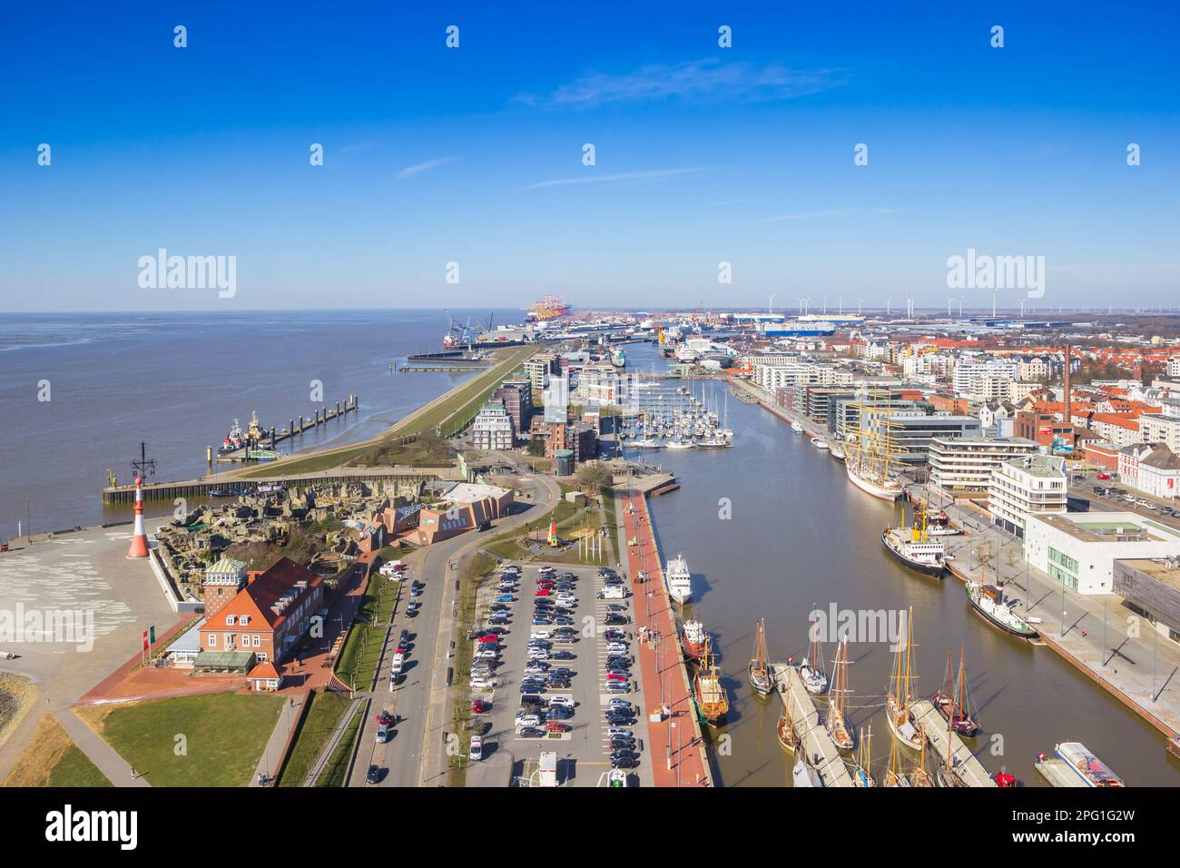 Weser bremerhaven coast hi-res stock photography and images - Alamy