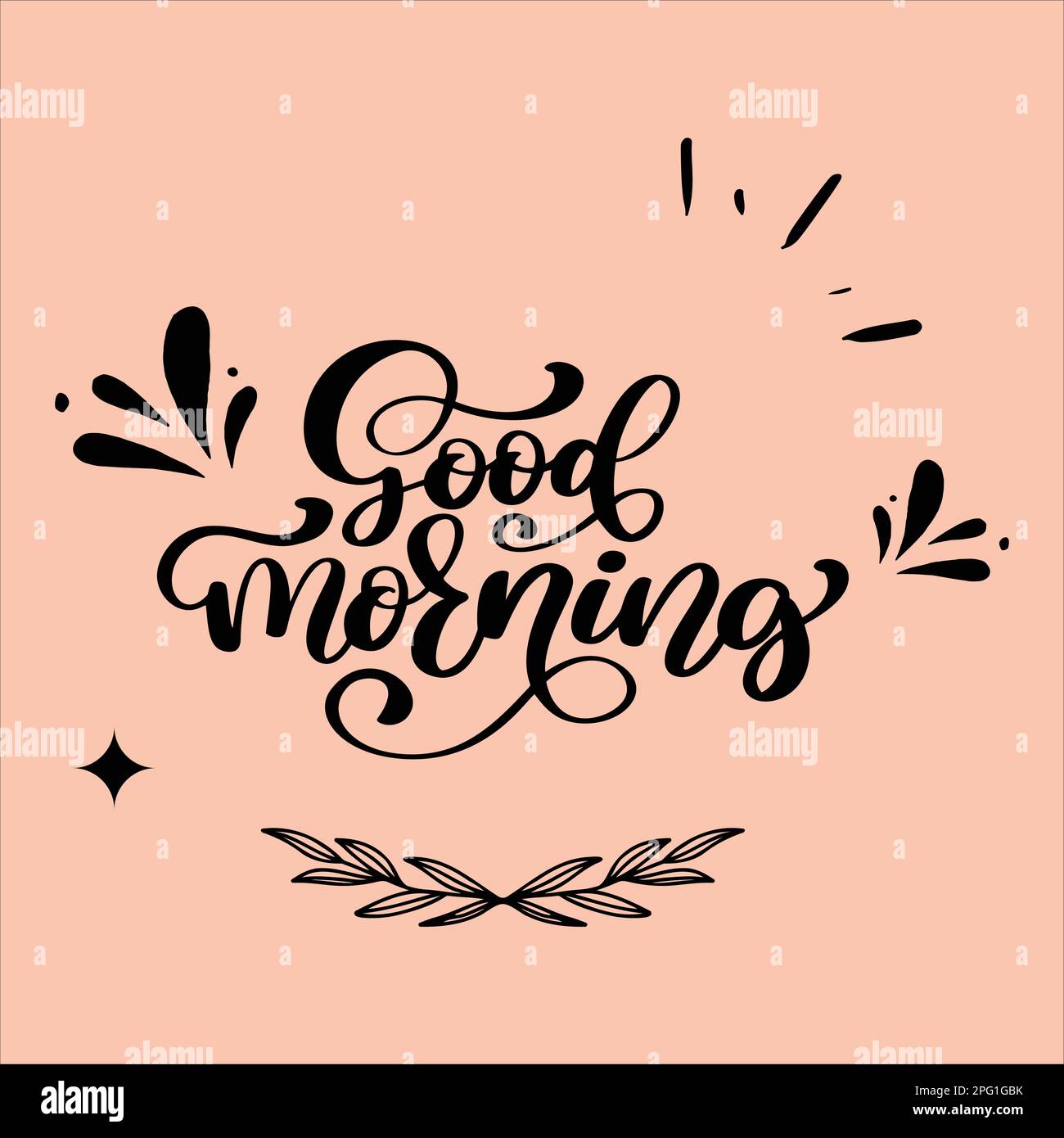 Early morning start Stock Vector Images - Alamy