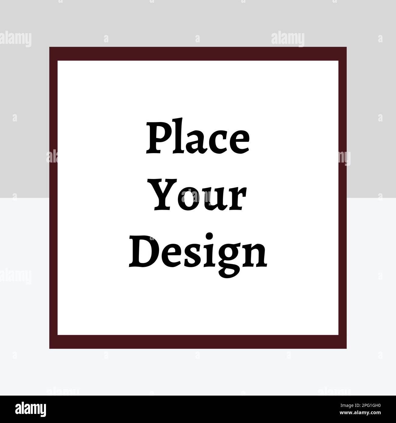 Mock up picture frames Stock Vector Images - Alamy