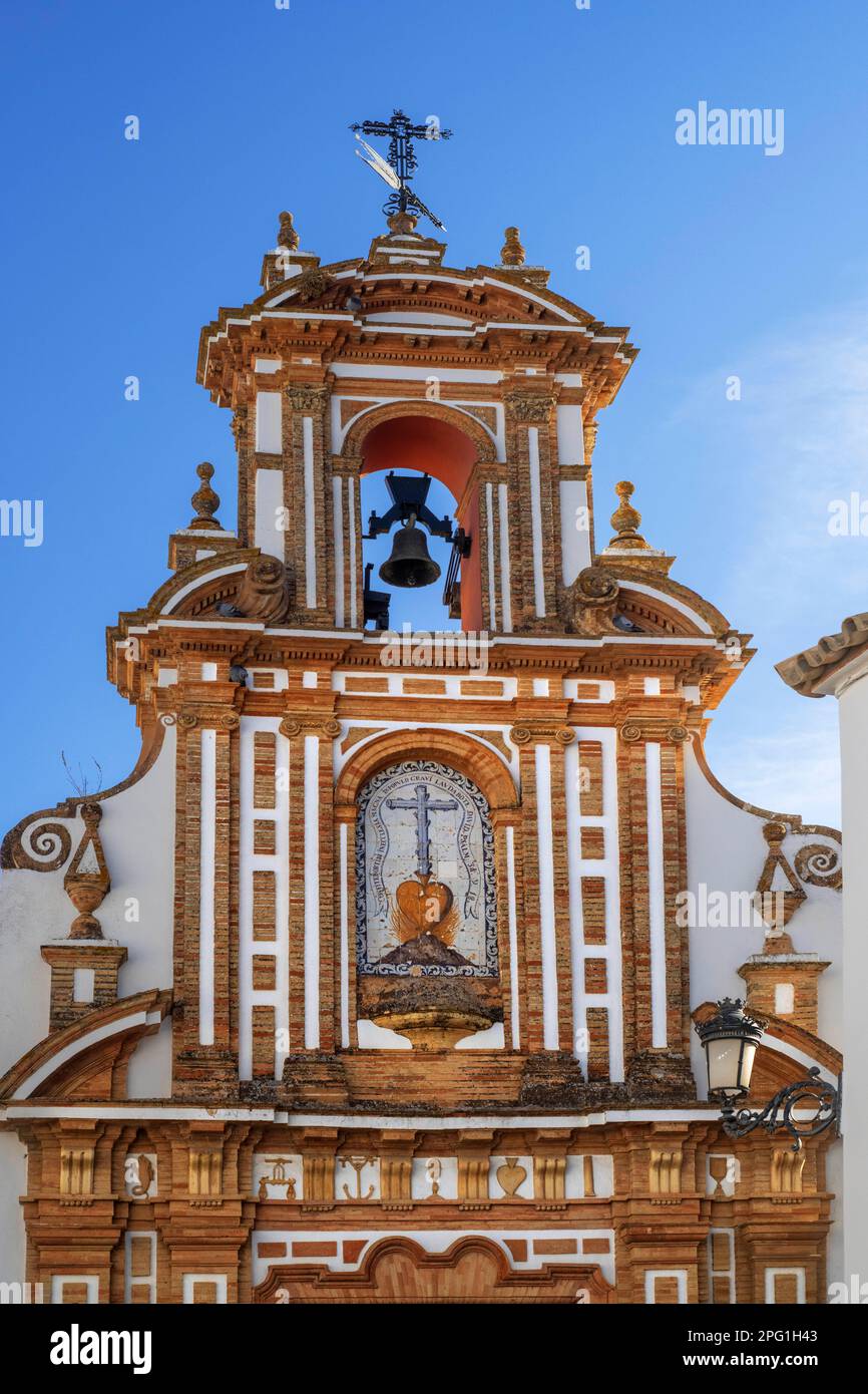 Iglesia de la caridad charity church Old town Carmona Seville Andalusia ...