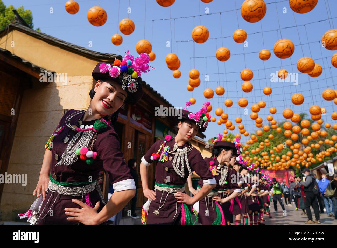**CHINESE MAINLAND, HONG KONG, MACAU AND TAIWAN OUT** People of Achang ...