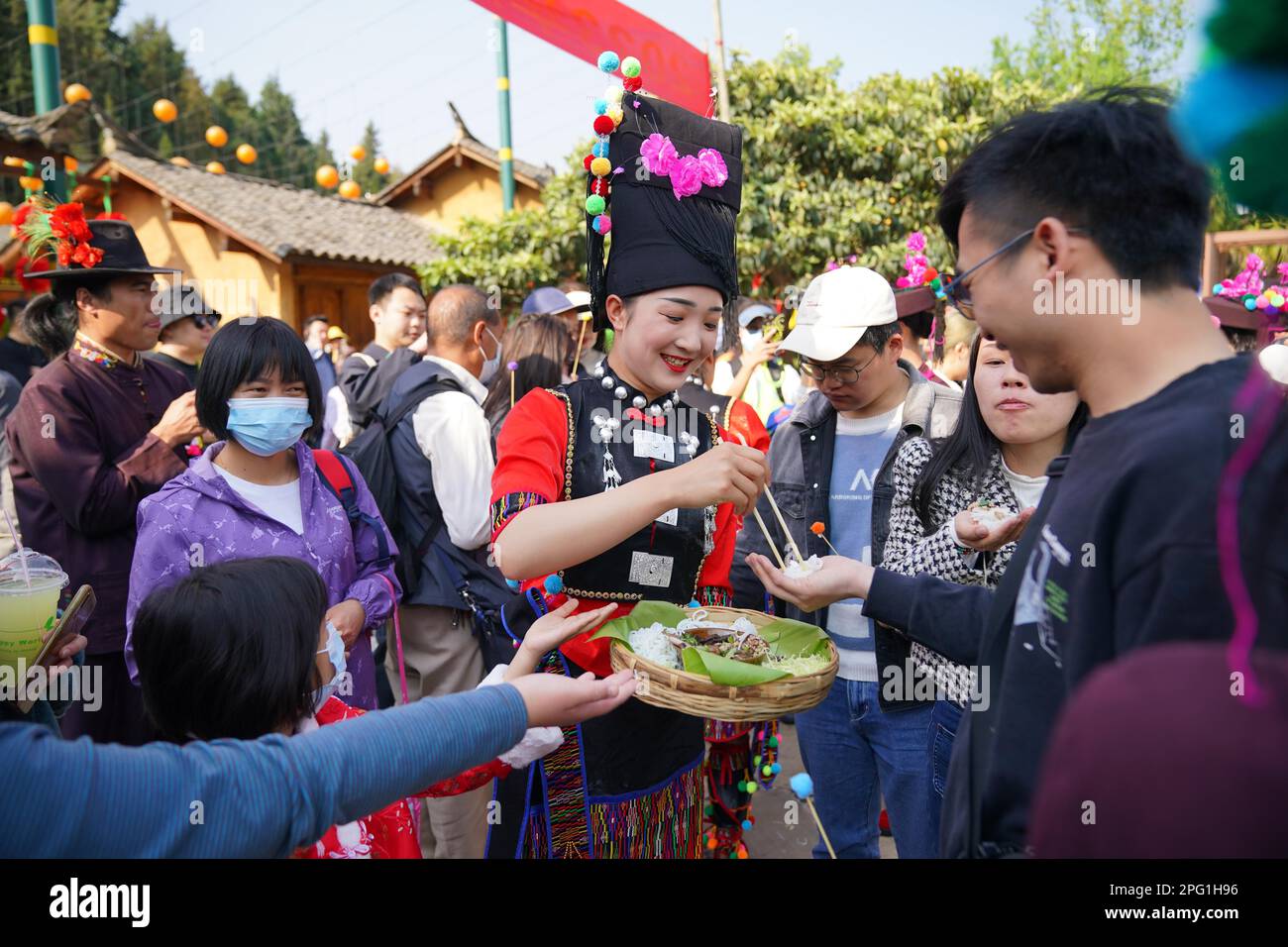 **CHINESE MAINLAND, HONG KONG, MACAU AND TAIWAN OUT** People of Achang ...