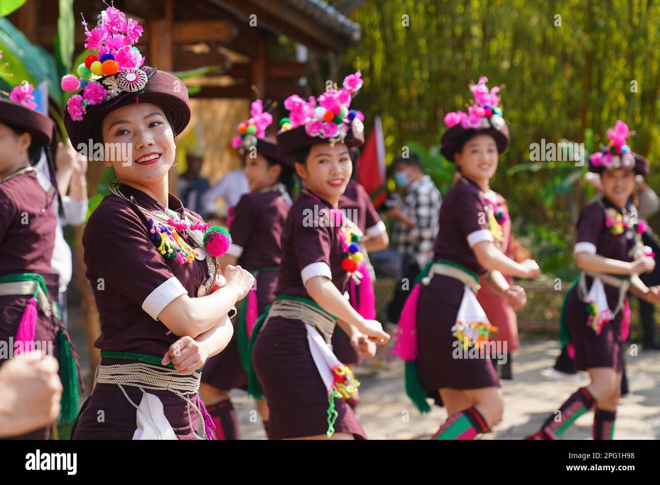 **CHINESE MAINLAND, HONG KONG, MACAU AND TAIWAN OUT** People of Achang ...