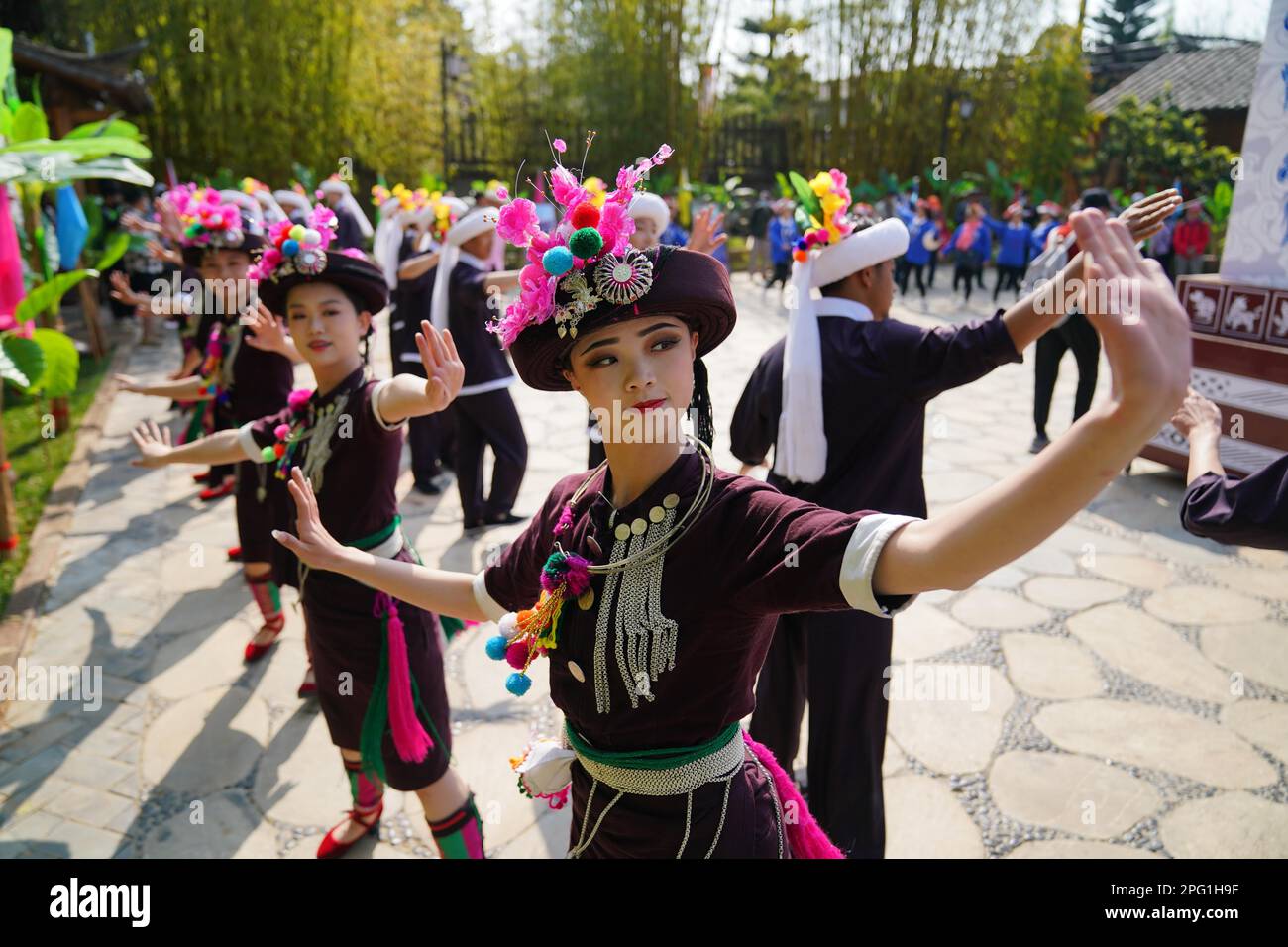 **CHINESE MAINLAND, HONG KONG, MACAU AND TAIWAN OUT** People of Achang ...