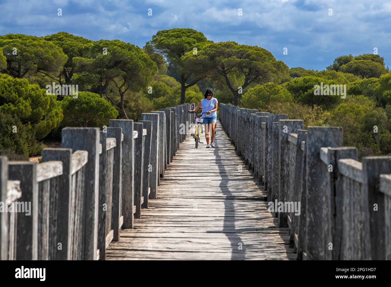 Bahia de Cadiz Natural Park. Costa de la Luz, Cadiz province, Andalucia ...