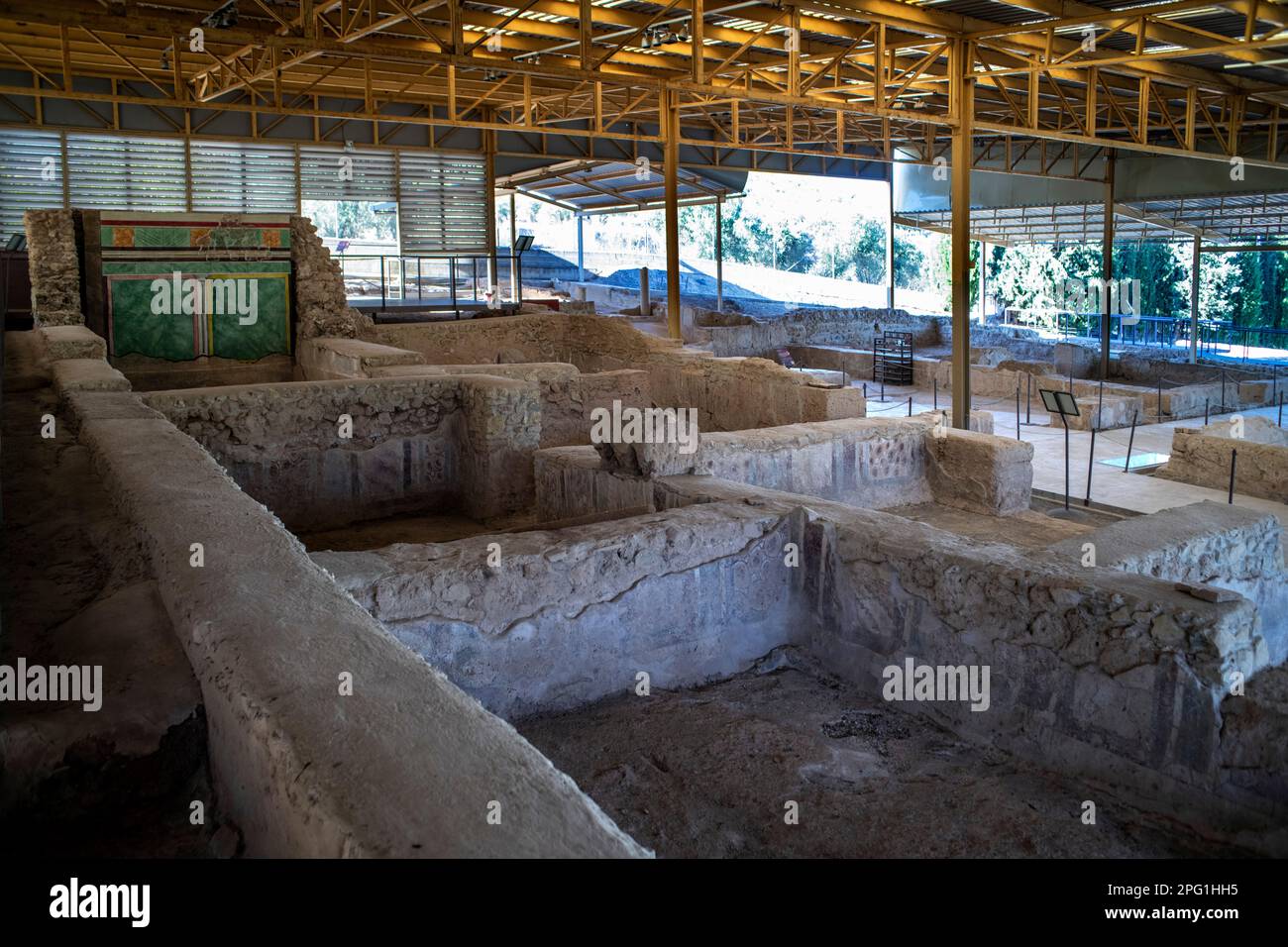 Necropolis of El Ruedo roman village 4th-5th century. Mosaics ...