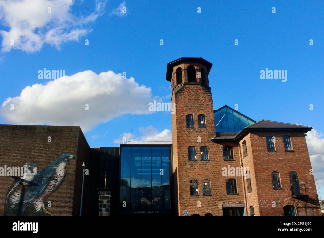 The Museum of Making at Derby Silk Mill Derby england uk Stock Photo ...