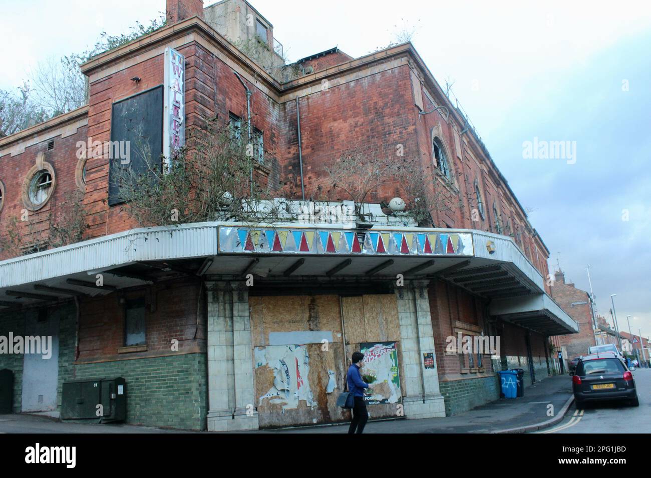 derby hippodrome theatre now derelict building derby england uk Stock ...