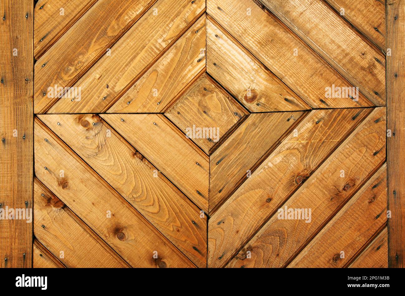 Detail of medieval window shutter with square elements and beautiful ...