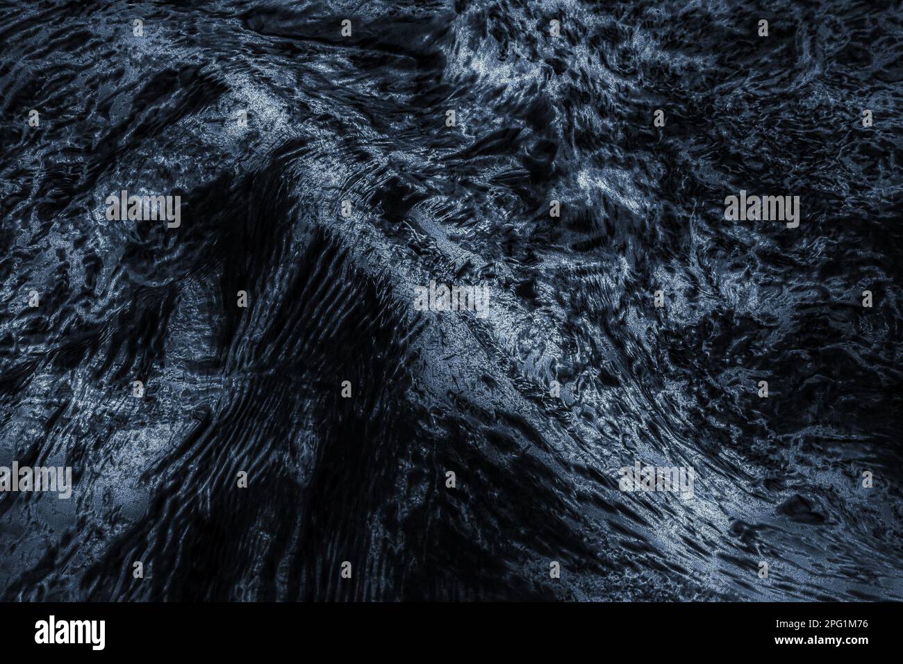 An aerial shot of ocean water surface Stock Photo - Alamy