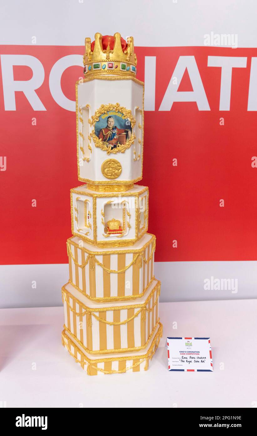 pic shows: The Royal Cake Art. By Rima Abou Chahine Ideal Home Show 17. ...
