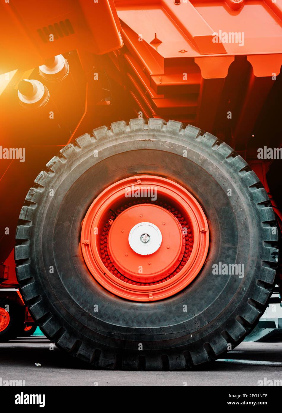 big digger. industrial truck. huge machine Stock Photo - Alamy