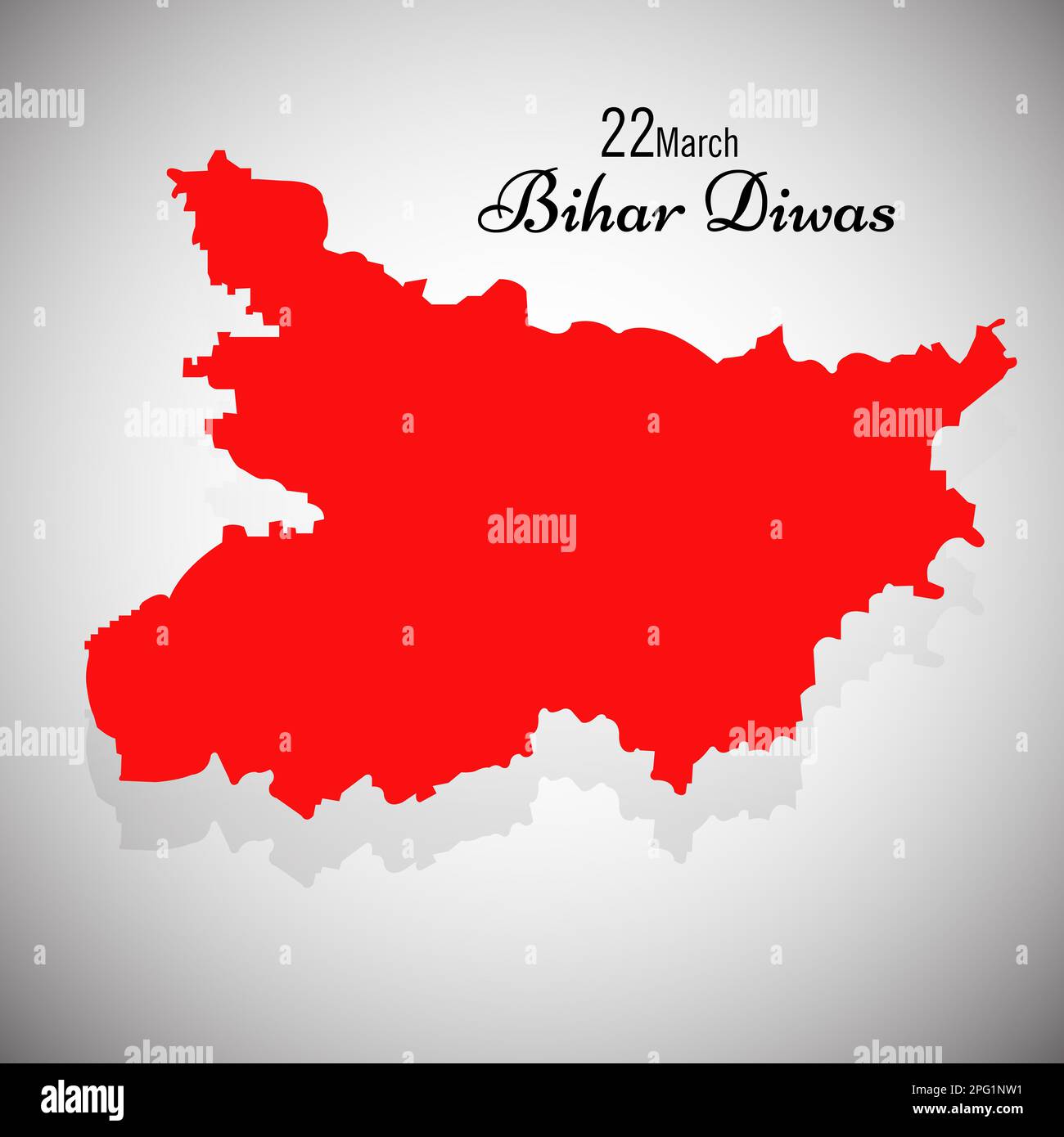Vector illustration of a Background for Bihar Diwas Stock Photo - Alamy