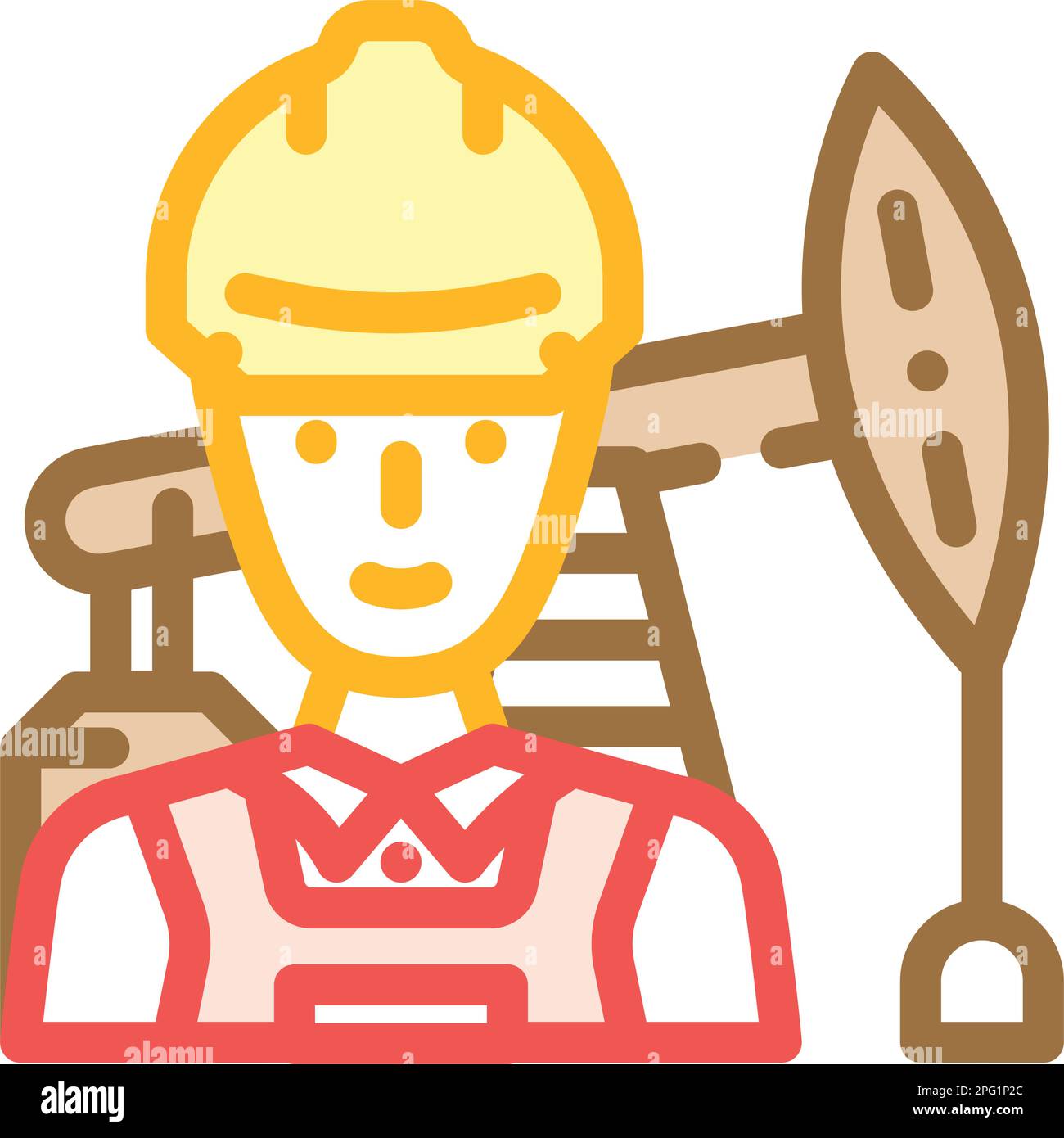 Petroleum supervisor Stock Vector Images - Alamy
