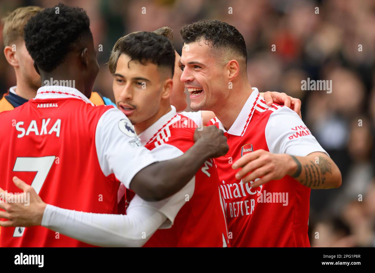 London, UK. 19th Mar, 2023. 19 Mar 2023 - Arsenal v Crystal Palace ...