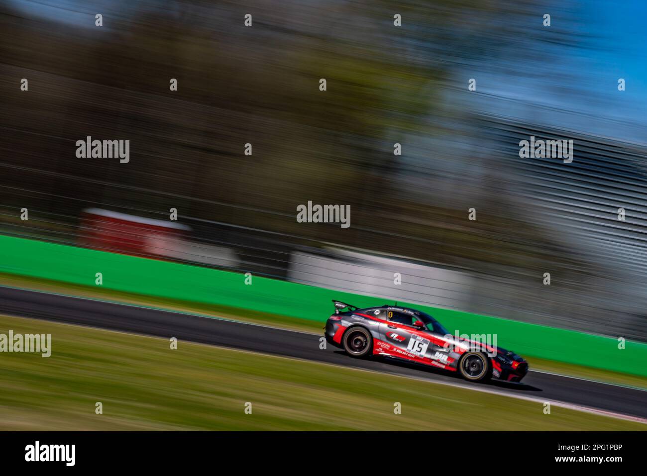 #15 Mercedes AMG-GT4, NM Racing Team, GT4 European Series Stock Photo ...