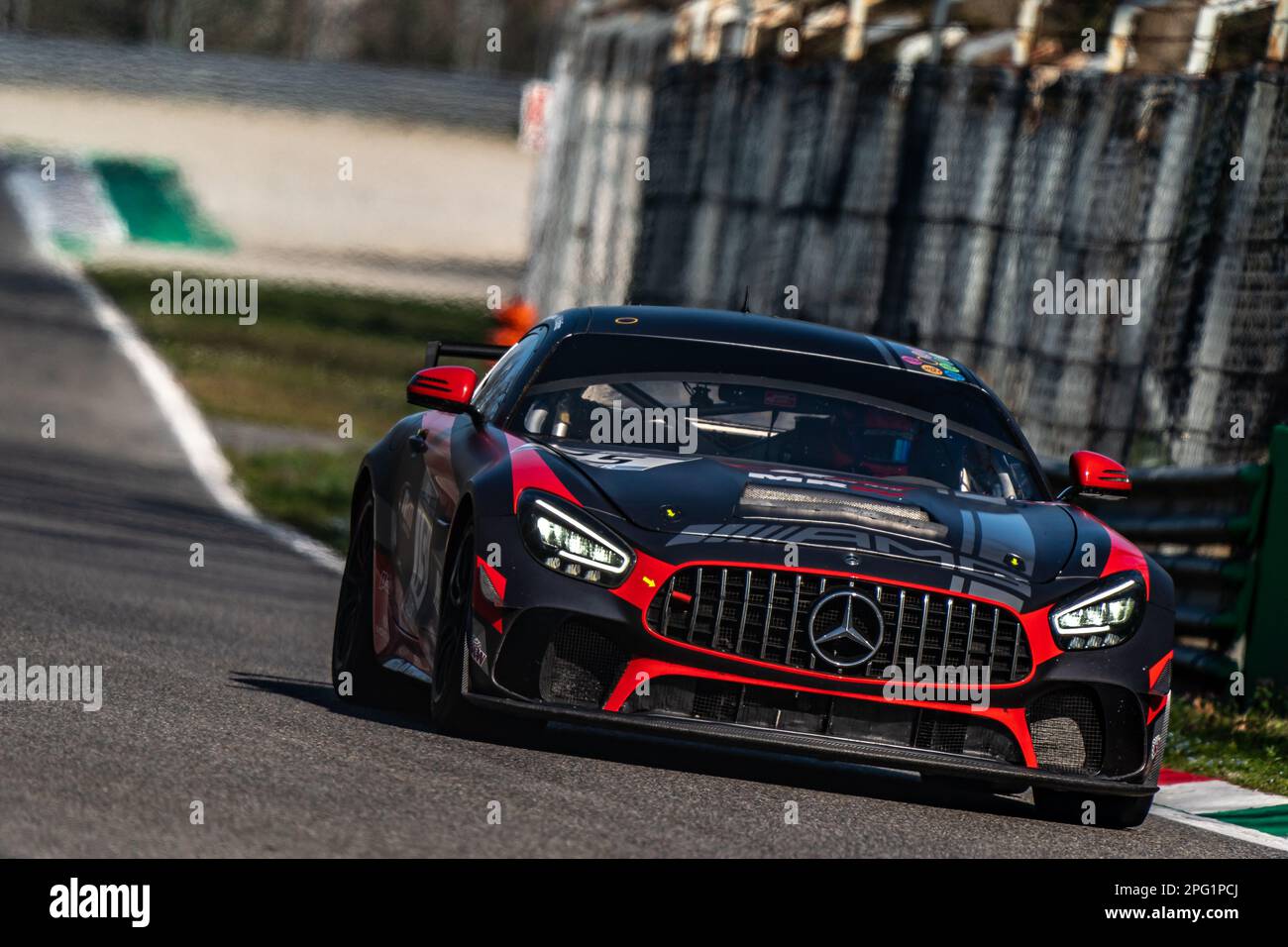 #15 Mercedes AMG-GT4, NM Racing Team, GT4 European Series Stock Photo ...