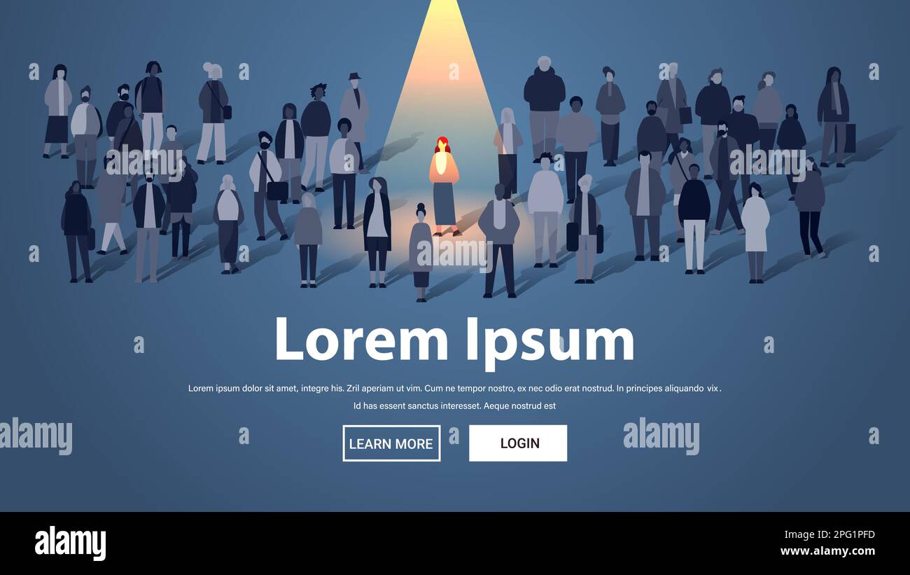 Crowd spotlight cartoon Stock Vector Images - Alamy